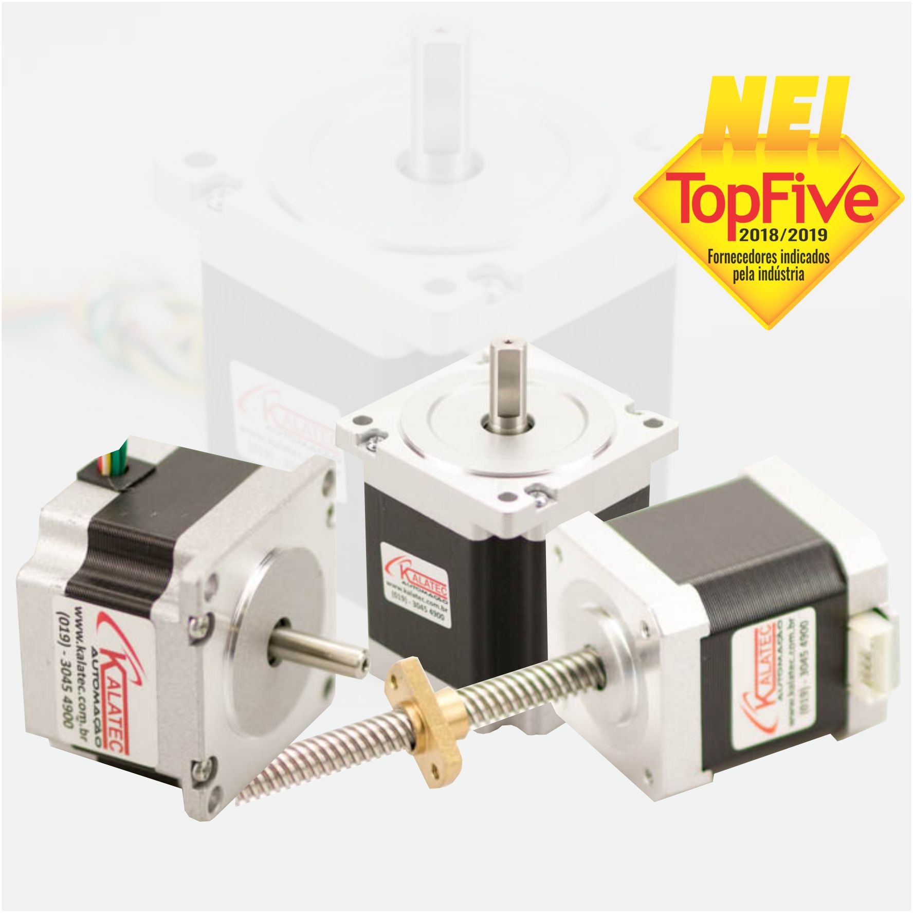 Kalatec Automação Motor de Passo | Número 1 em Vendas no Brasil